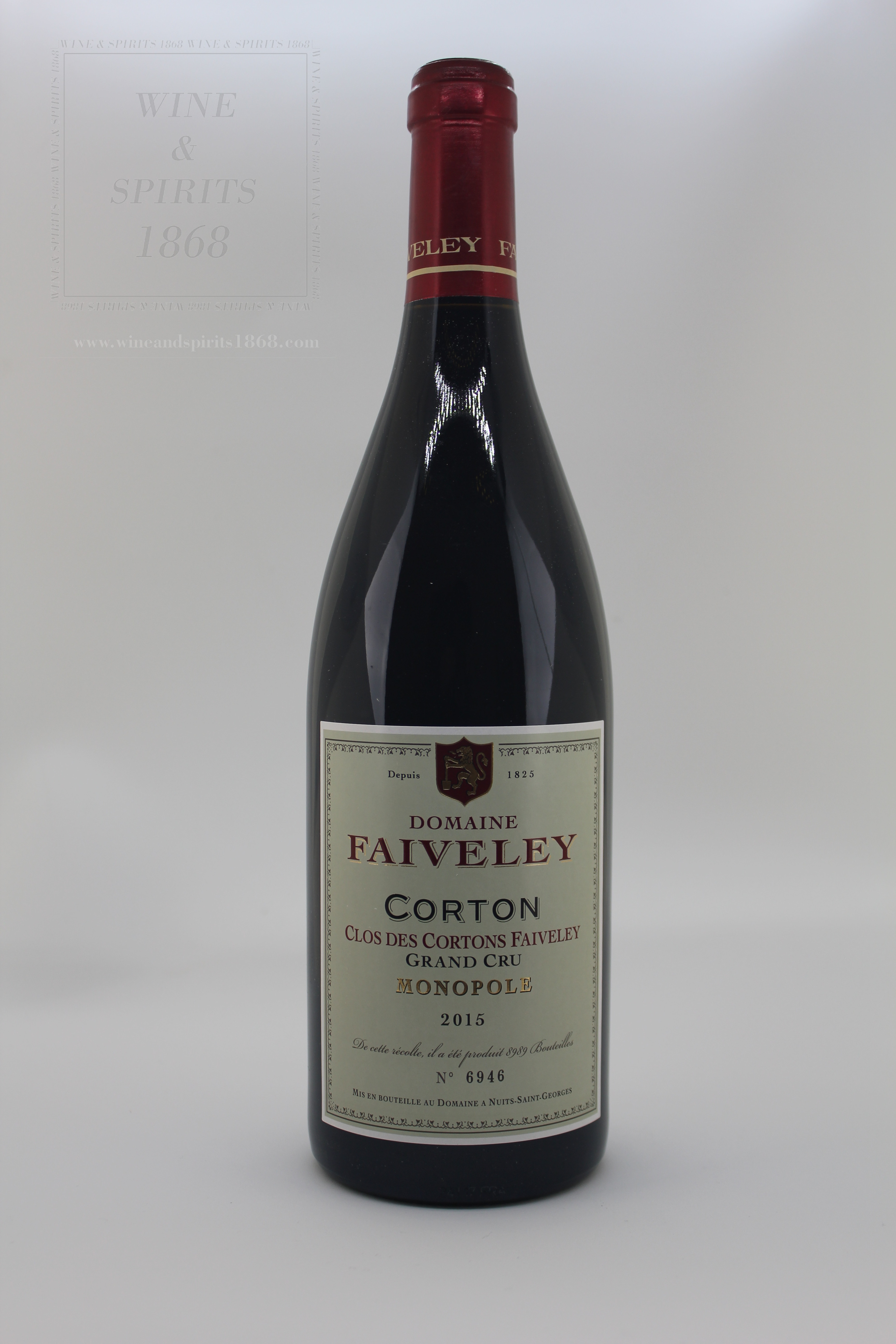 Wine and Spirits 1868 - Corton Clos Des Cortons Grand Cru 2015 Domaine ...